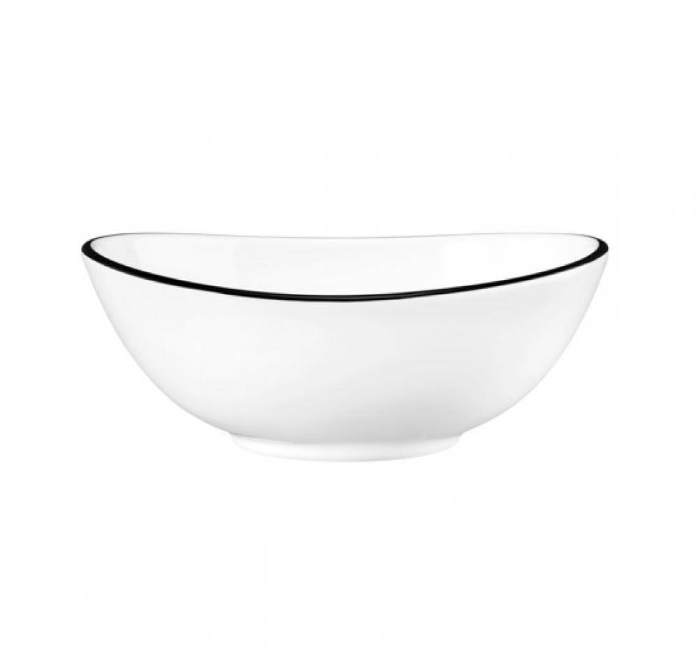 Rito.lv - Let life sound! :: MODERN LIFE BLACK LINE OVAL BOWL 12CM ...
